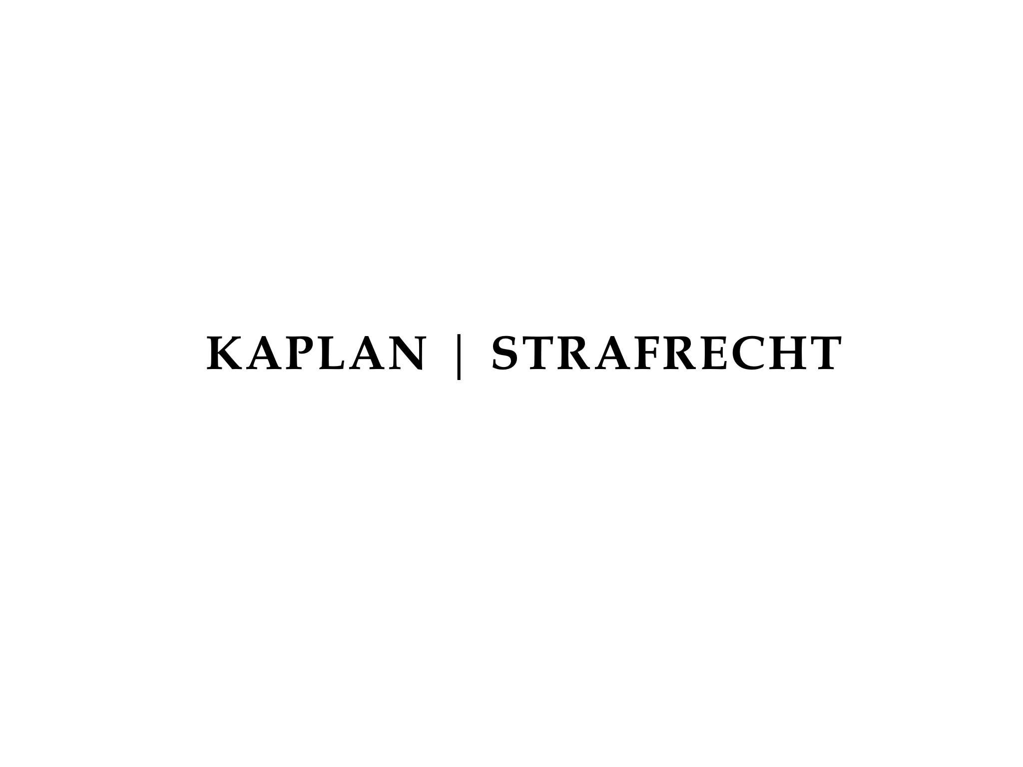 REFERENZEN - Kaplan-Strafrecht